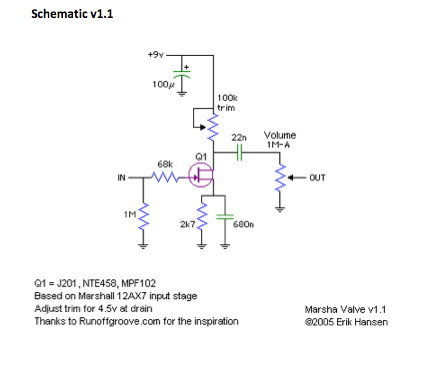 Marshall Valvestate 8010にブースターMarsha Valve内蔵: ギター製作素人のブログ